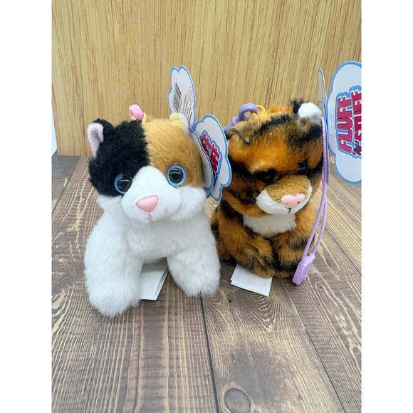 Fluff N Stuff | Toys | Fluff N Stuff Plush Cat Tiger Keychain Set With ...